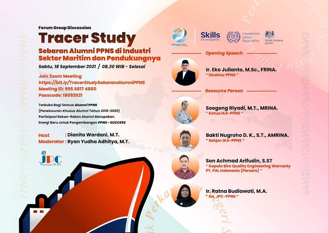 FGD on PPNS Tracer Study Evaluation Maritime Skill for Prosperity ...